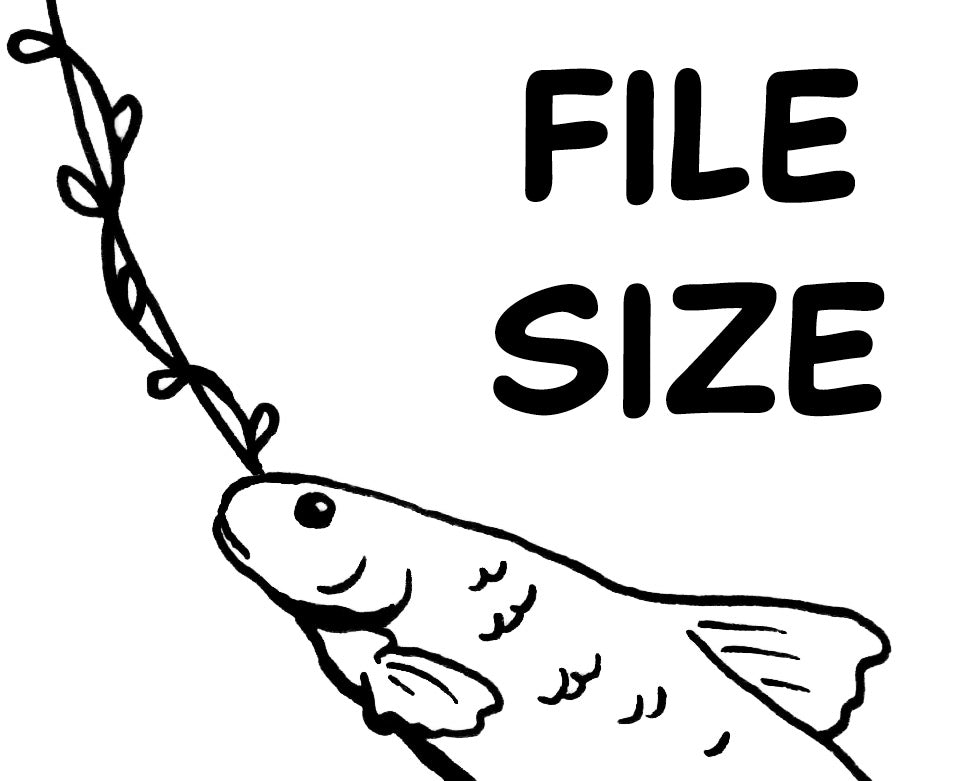 fish hooks printable coloring pages